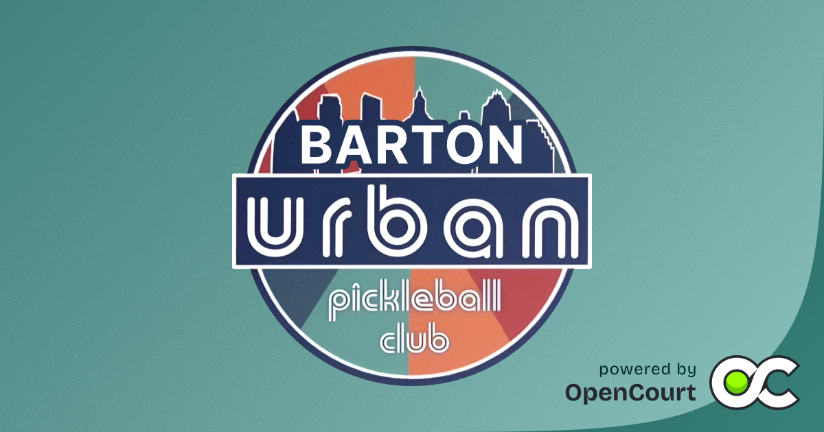 Urban Pickleball Club – Barton on OpenCourt